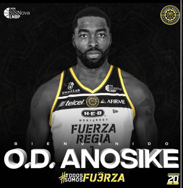 Anosike heads back to Mexico, re-signs with Fuerza Regia | Official ...